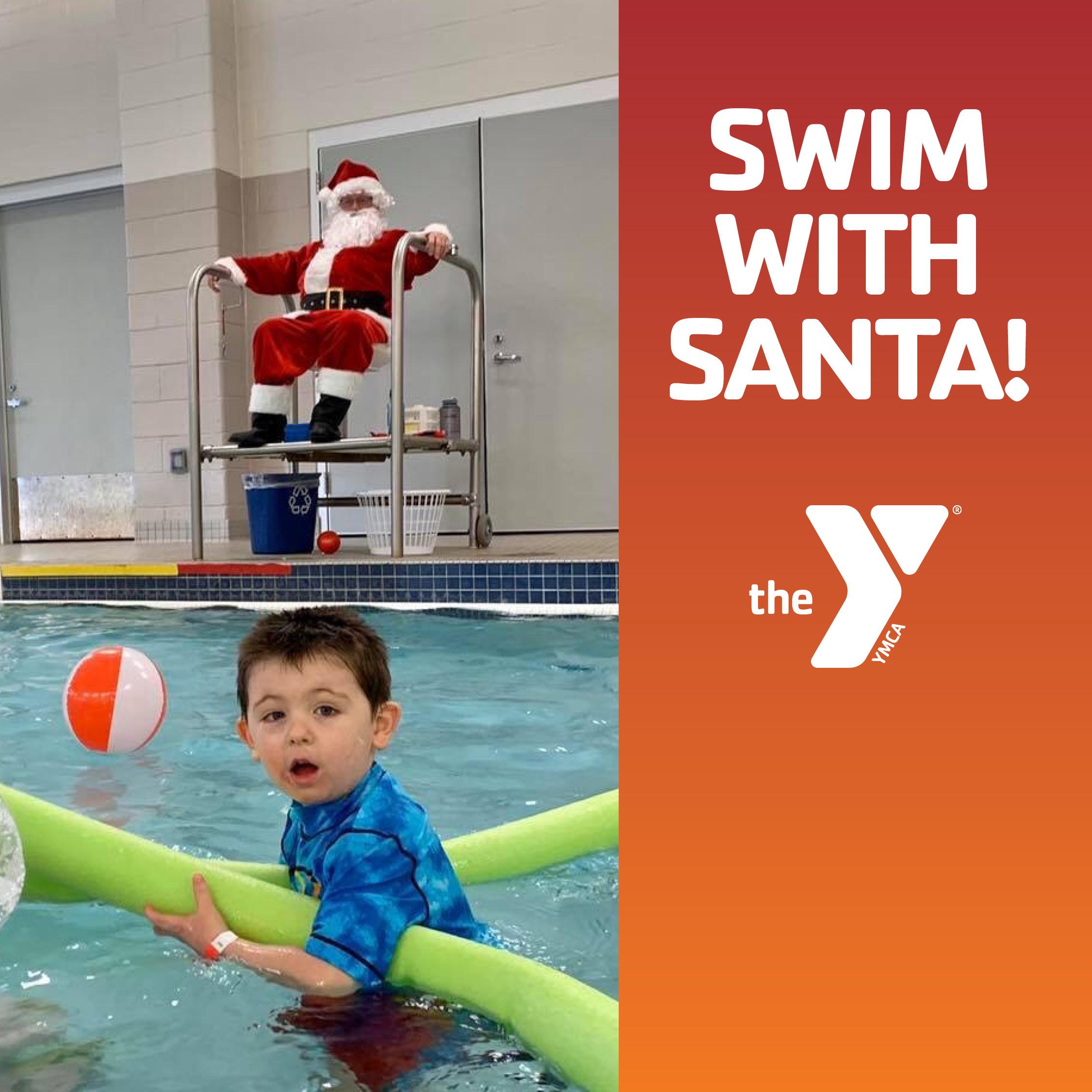 Swim with Santa | YMCA Hartford